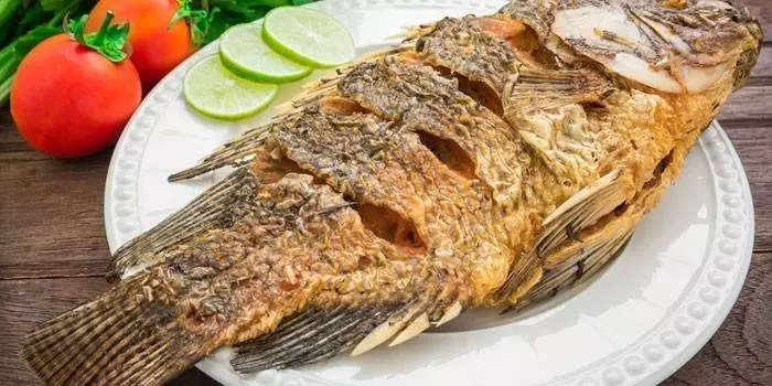 Peixe ao forno