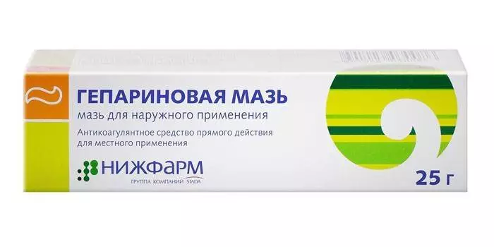 Heparin ointment