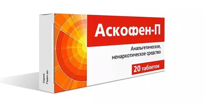 Tabletên Ascofen di pakêtekê de