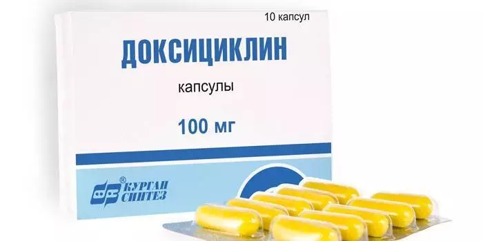 Doksütsükliini tabletid