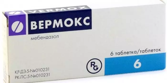 Vermox tabletleri