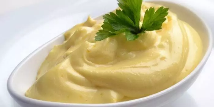 Dukan mayonnaise ໂດຍບໍ່ມີນ້ ຳ ມັນ vaseline