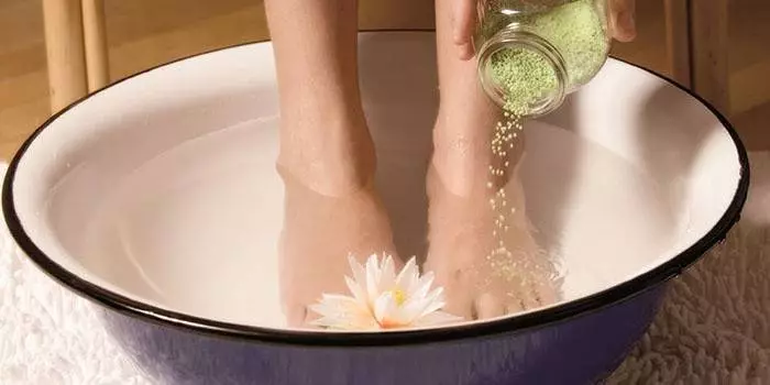 Антибактеріальні ванночки для ніг