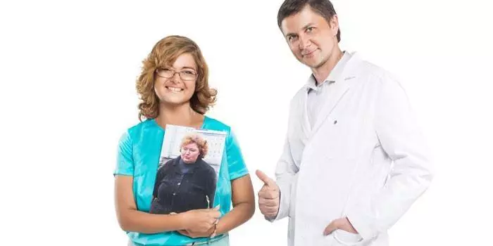 Dr. Gavrilov e uma mulher mais magra