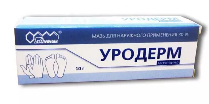 Қаптамадағы Uroderm жақпа