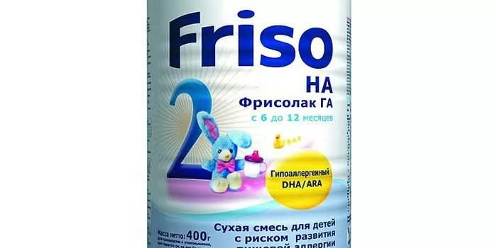 Motsoako oa Friso ke hypoallergenic