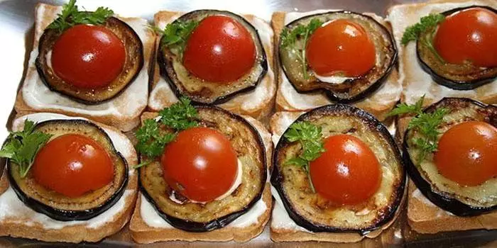 Eggplant Sandwichen