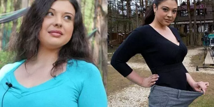 Inna Volovicheva antes e depois