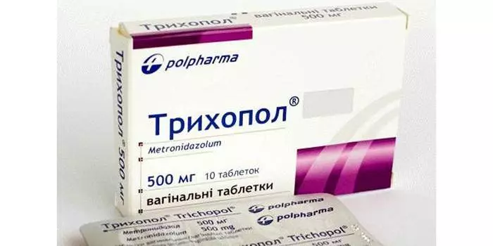 Vaginale tabletten Trichopol