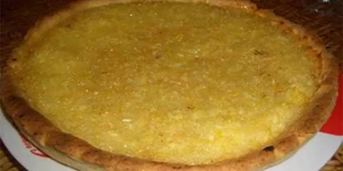 Hotový citrónový koláč