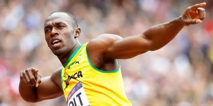 Maailmanennätyksen haltija Usain Bolt
