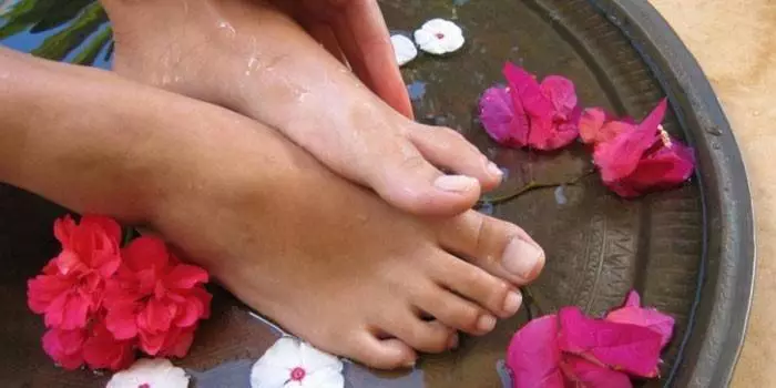 Bain de pieds