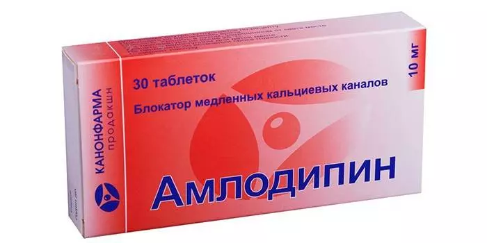 Pakning af tabletter Amplodipine