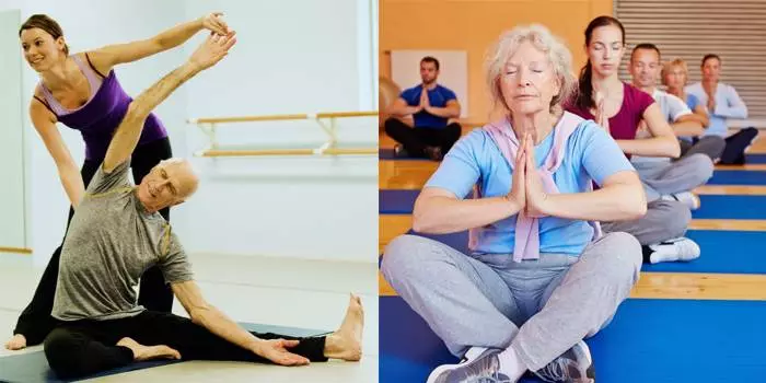 Callanetics and yoga