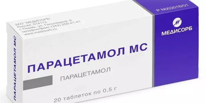 Takelaka paracetamol ao anaty fonosana