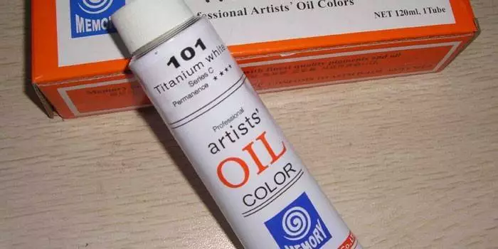 Minyak tabung cat minyak ARTIST OIL