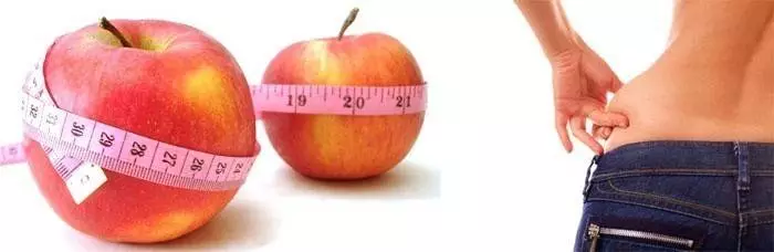 Appels zijn een ideaal afslankproduct voor 10 kg