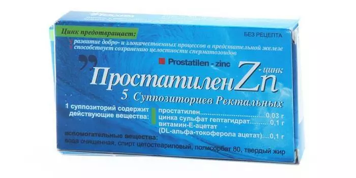 Fiomanana zinc Prostatilen