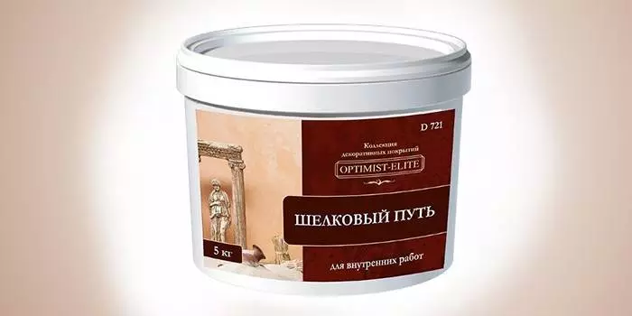 Frasco com gesso decorativo de seda Silk Road D721