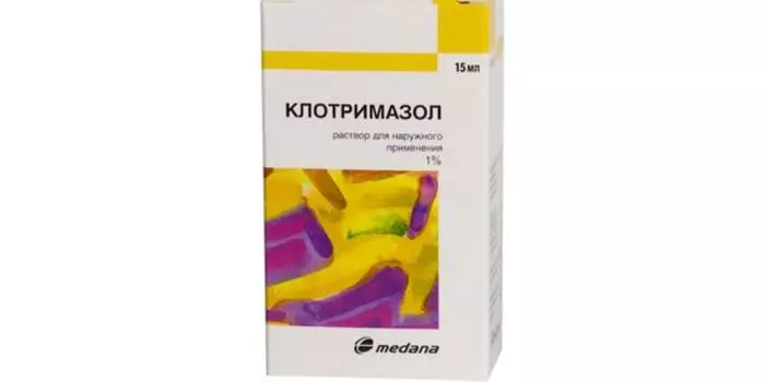 Clotrimazole mhinduro kurongedza