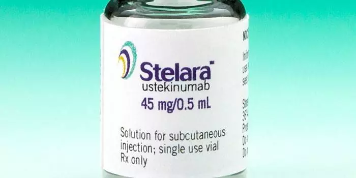 دواء Stelara في زجاجة