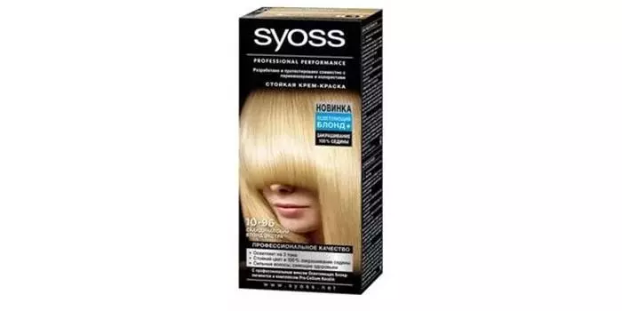 Крем за оцветяване на косата Syoss
