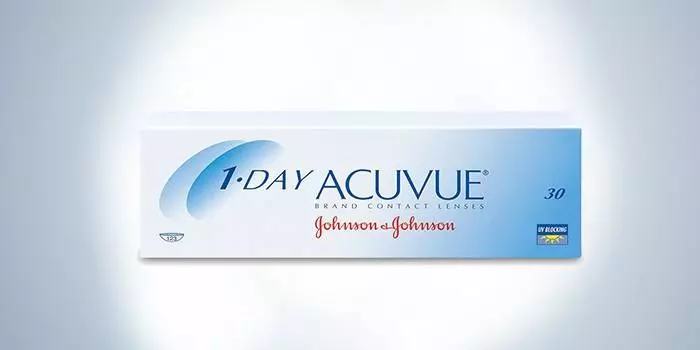 1-day acuvue disposable lens packaging