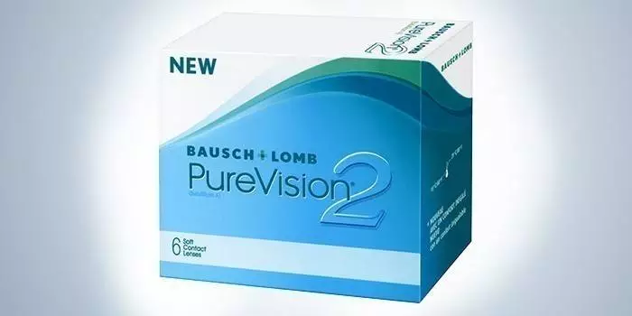 श्वास घेण्यायोग्य PureVision 2 लेन्स