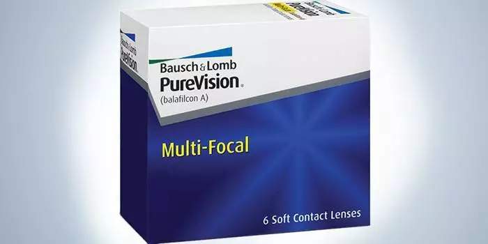 6 لنز تماسی چند کانونی Pure Vision MultiFocal در هر جعبه