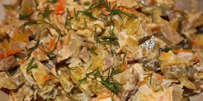 Salata gata Obzhorka