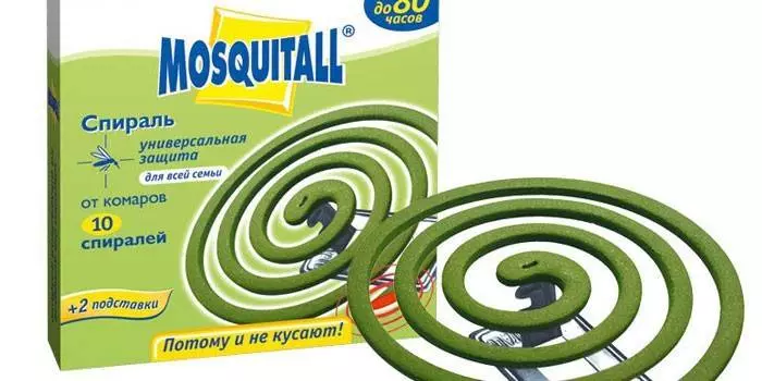 Bobina anti-mosquitos Mosquitall embalada