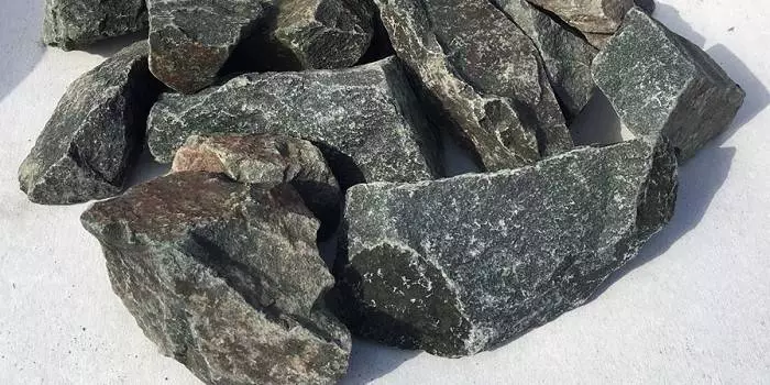 Pedras gabro-diabase