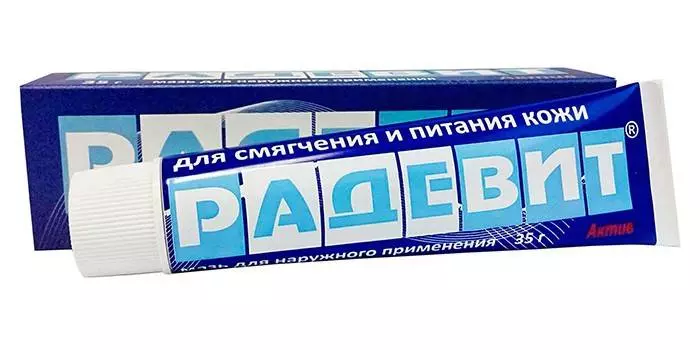 Radevit ointment in the package