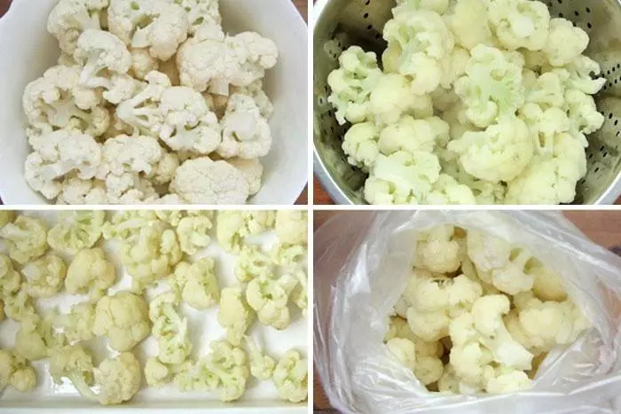 mokhoa oa ho hatsetsa ho cauliflower