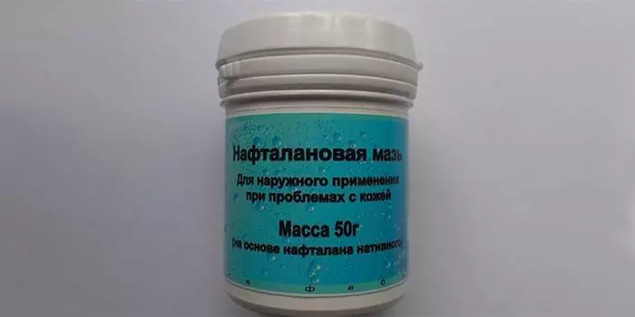 Jar of Naftalan Ointment
