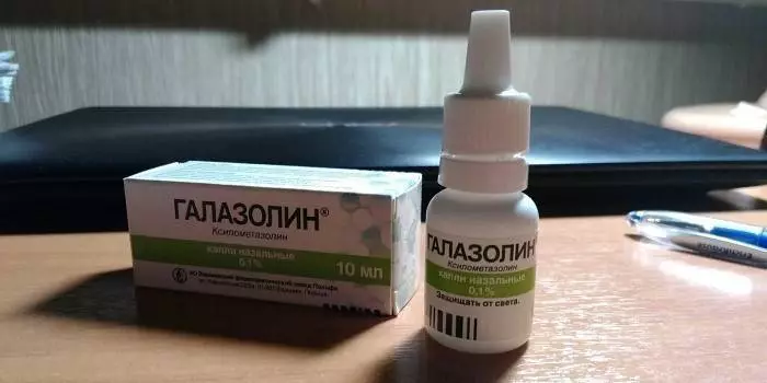 Qalazolin paketə düşür