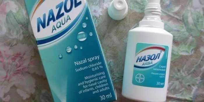 I-Nasal spray Nazol kwiphakheji