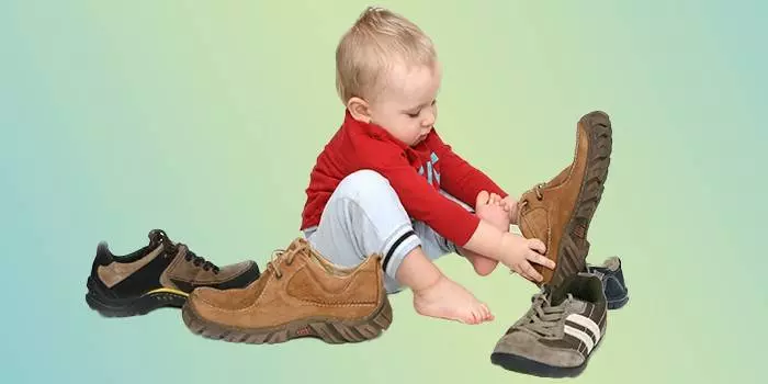 Taglia scarpe da bambino americane in russo