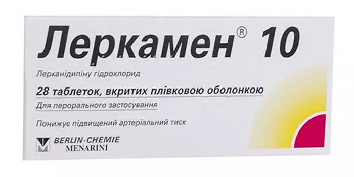 Packaging of tablets Lerkamen 10