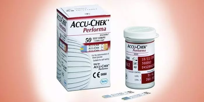 Paketi testnih lističev Accu-Chek Performa Meter