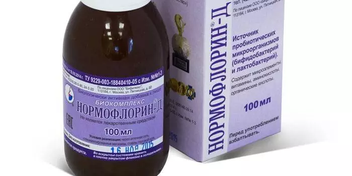 Biocomplex Normoflorin-D en botelo