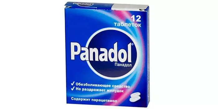 Panadol таблеткаларынын таңгагы
