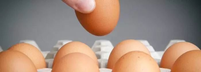İltihabı qızdırmaq üçün yumurta