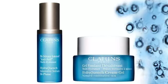 Clarins Moisturizing Facial Serum & Gel