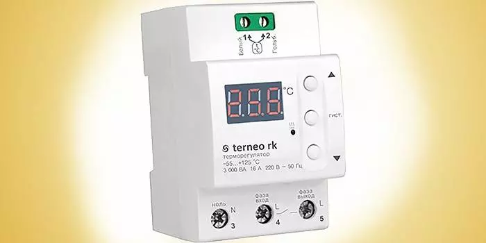 Termostat elektronik untuk pemanas boiler Terneo RK