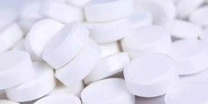 Hvide tabletter