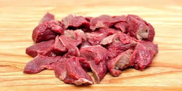 Sliced ​​beef tenderloin