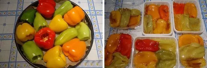 Al horno en tazones pequeños