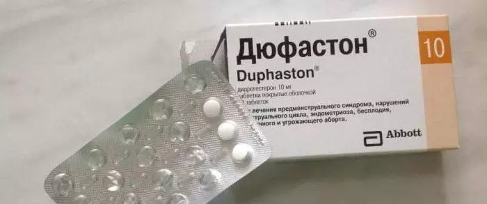 Duphaston për të ndryshuar ciklin menstrual