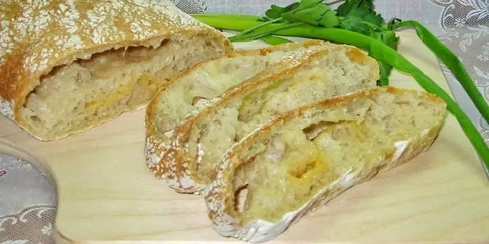 Pan italiano con queixo